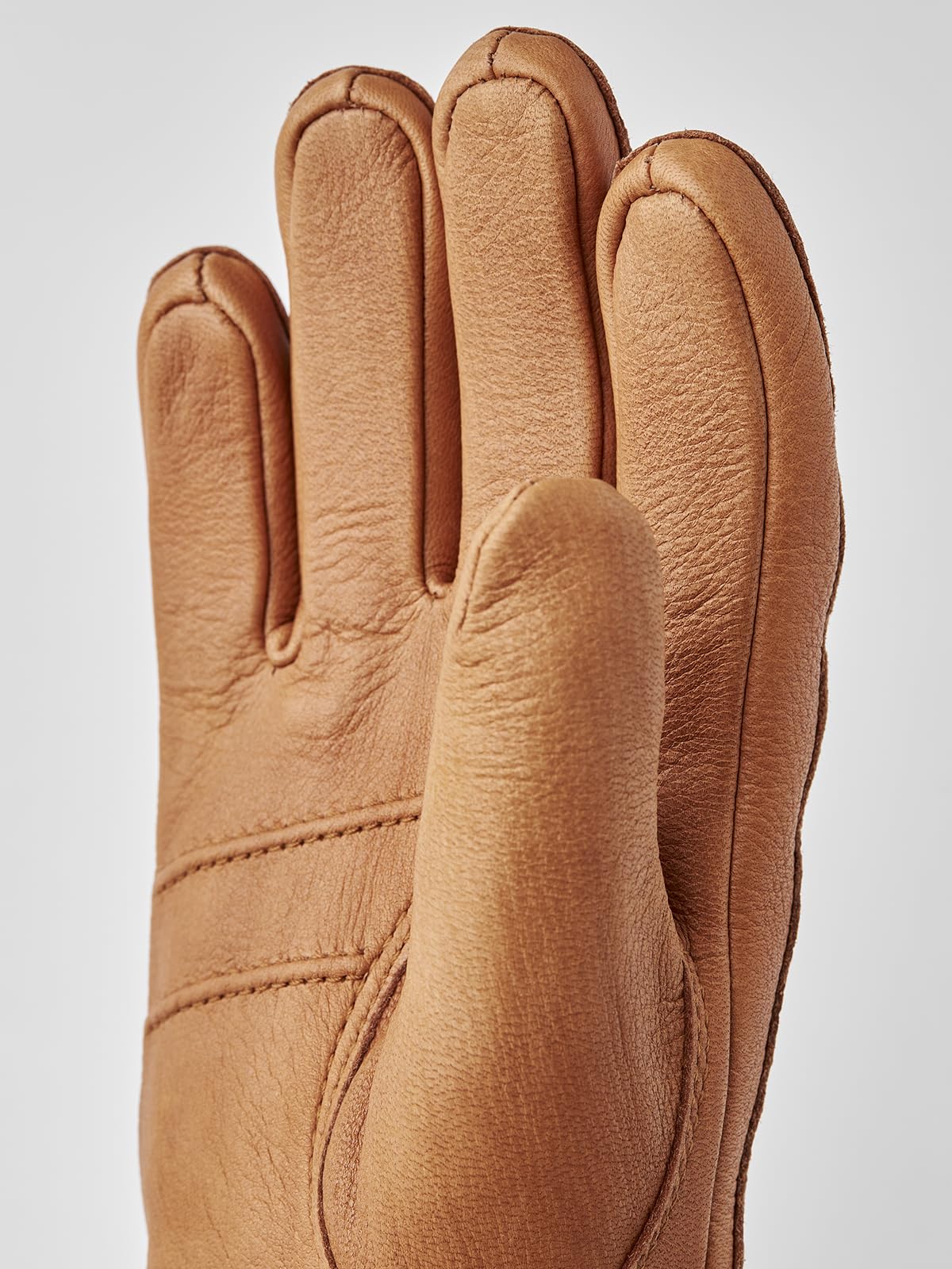 Hestra Women's Deerskin Primaloft Glove, Leather Insulated Warming Everyday Winter Glove - Cork - 8