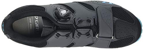 Giro Cylinder W Women's Mountain, Dirt, and Trail Cycling Shoe - 41, Dark Shadow/Iceberg (2020)