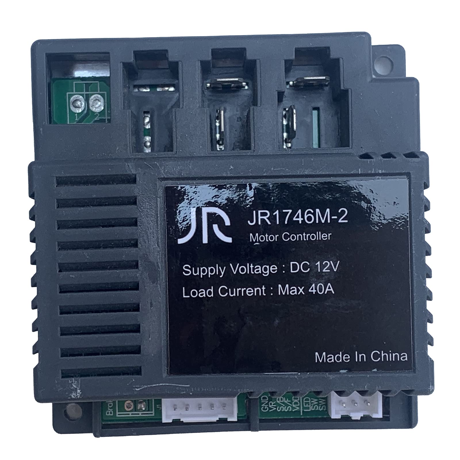 JR1746M-2 12V Control Box Receiver Without Remote Control, Accessory Receive Controller Signal Install Children's Electric Ride on Kids Car Replacement Parts