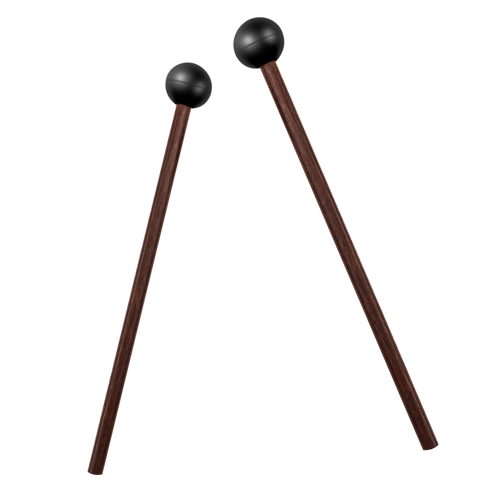 INMAKER Wooden Drum Mallets percussion one Pair for Steel Tongue Drum Hang Pan Drum