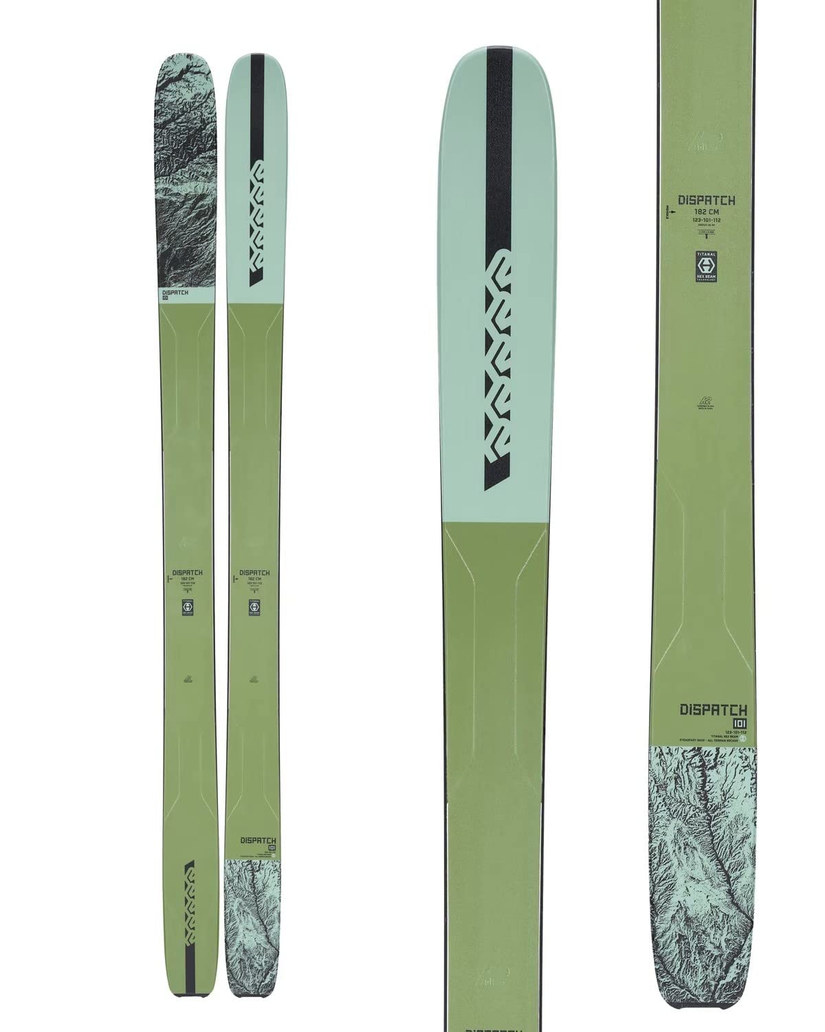K2 Dispatch 101 Mens Skis 175cm
