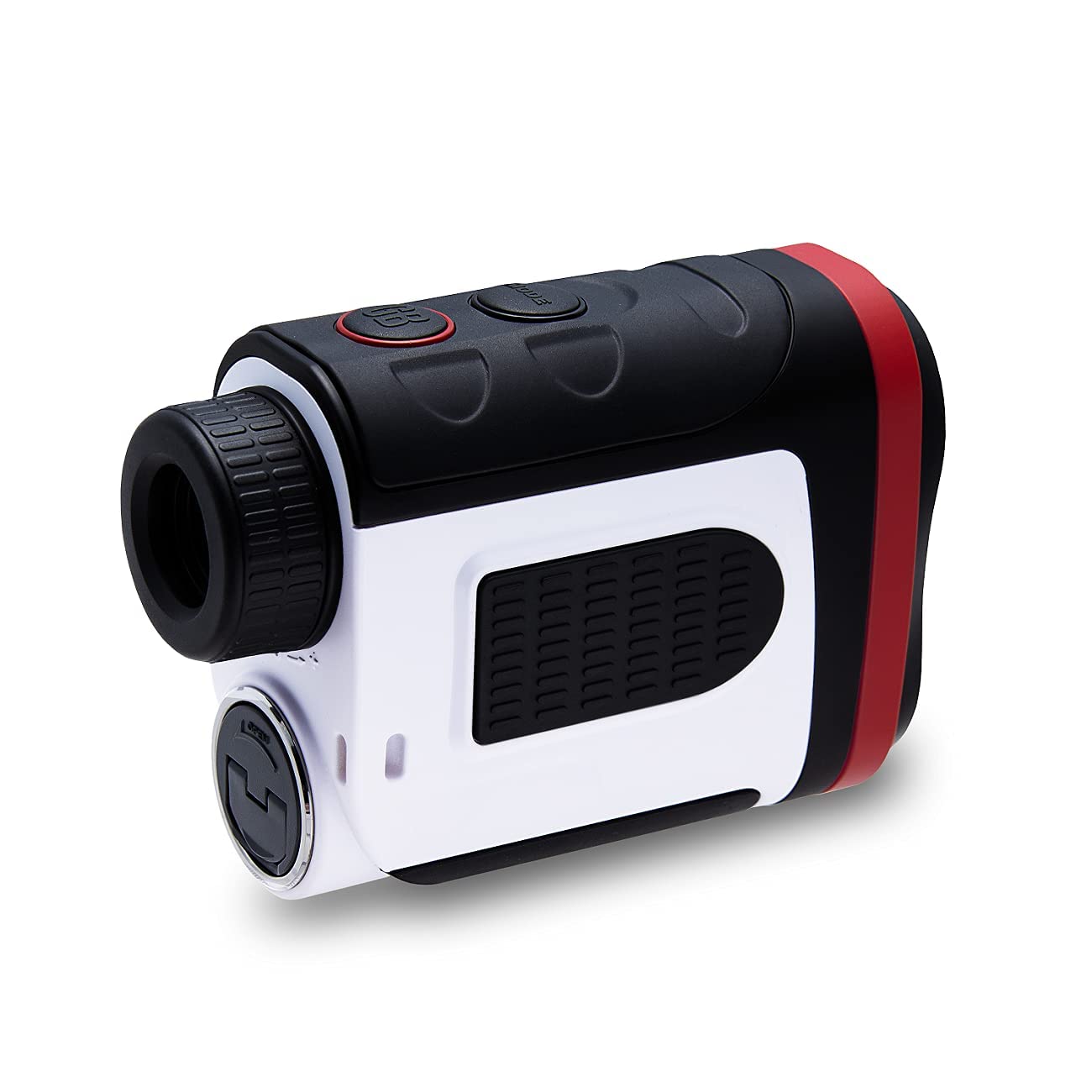 GOLFBUDDY Laser 1S Rangefinder with Slope, Pin Finder with Vibration, 880 Yard Range Finder, Slope Adjusted Distances, Accurate Measurement, 3 Targeting Mode, 6X Magnification, Wide LCD Display