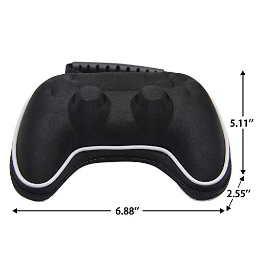 Hard Travel Protective Shell Storage Hold Case for Sony DualSense 5 PS5 Playstation 5 Wireless Controller(6.8 x 5.1 x 2.5Inch)