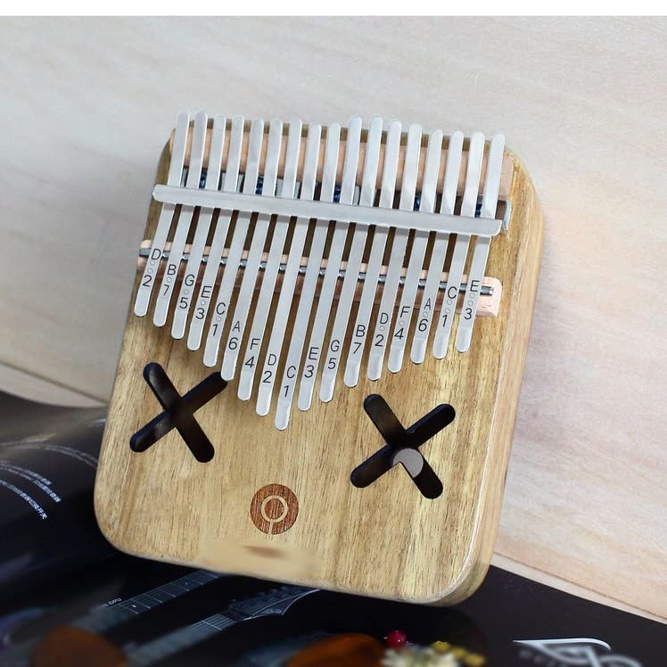 KXDFDC Kalimba 17 Key African Musical Instrument Picea Asperata Solid Wood Kalimba Thumb Piano (Color : C, Size : 17 Key)