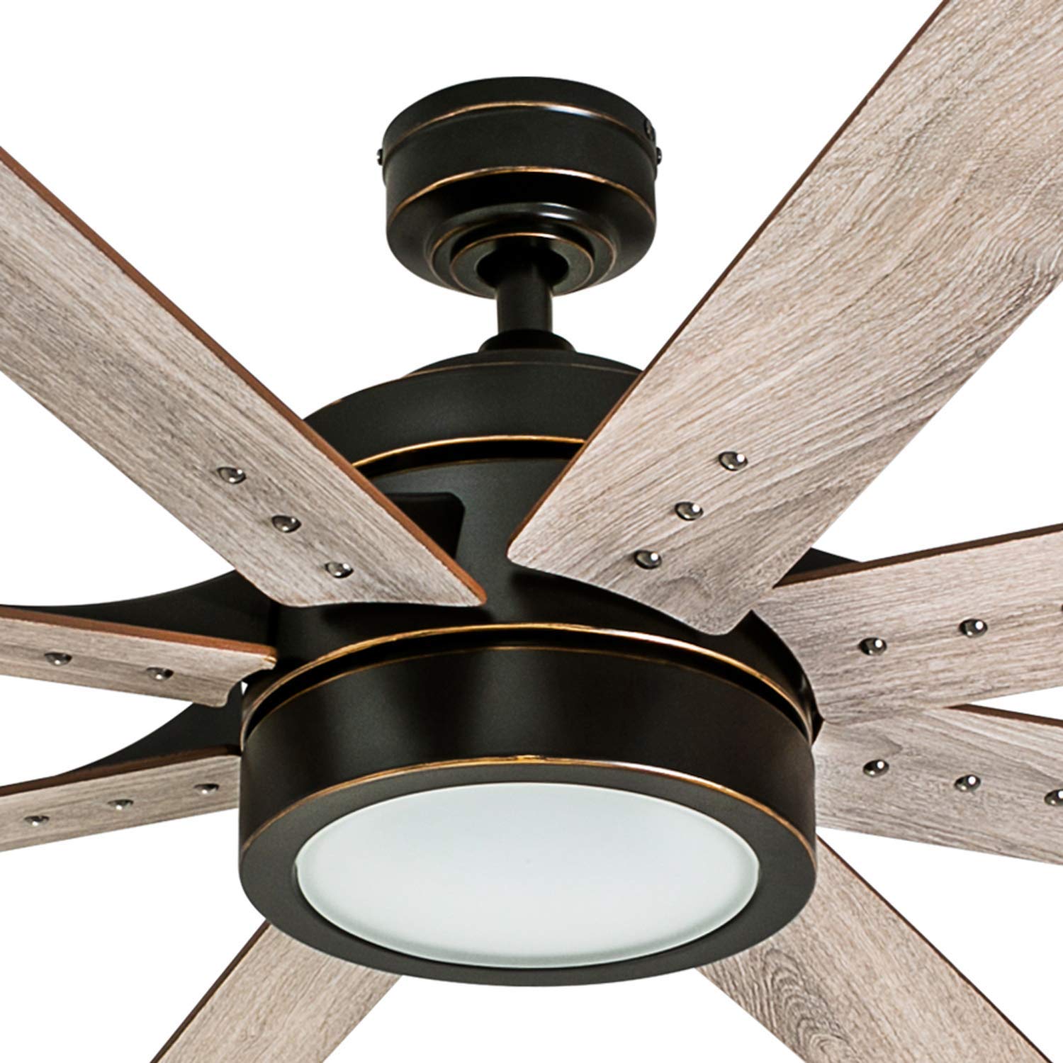 Honeywell Ceiling Fans 50609-01 Xerxes Ceiling Fan, 62, Oil Rubbed Bronze (Renewed)