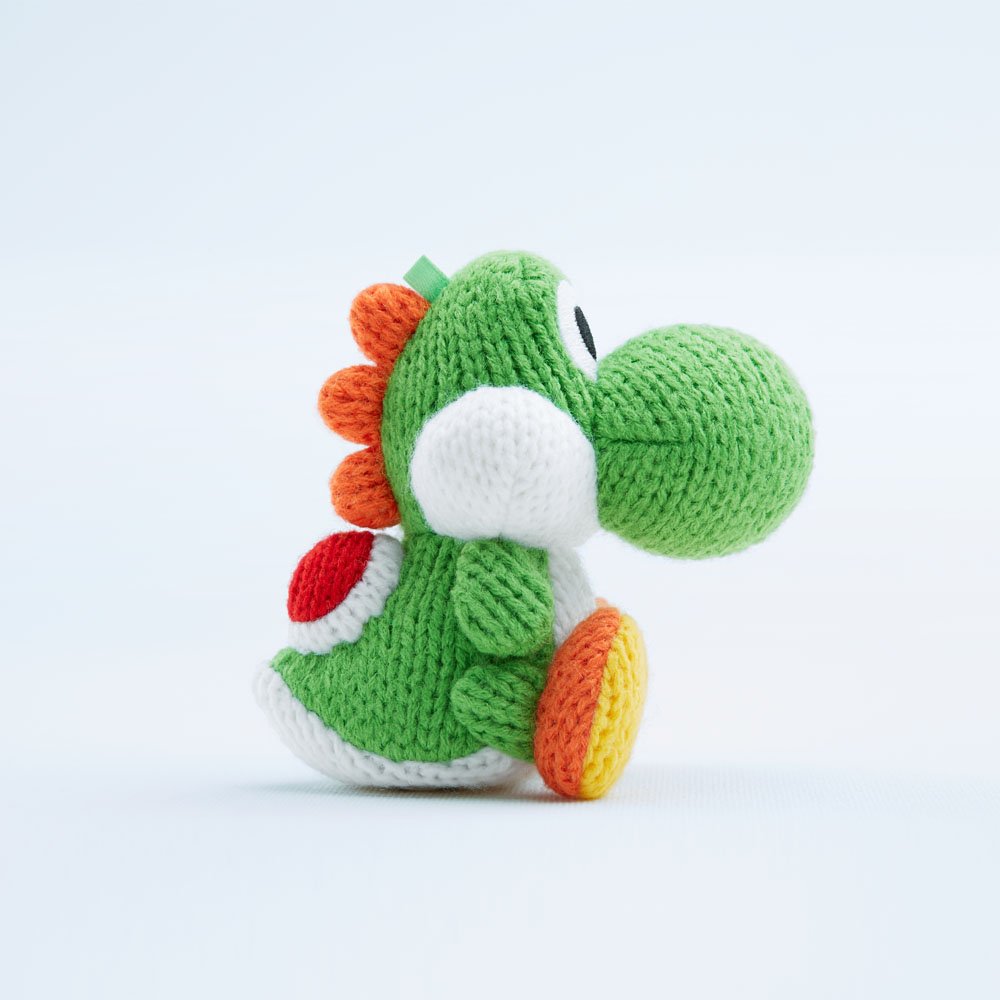 Green Yarn Yoshi Amiibo - Europe/Australia Import (Yoshi's Woolly World Series)