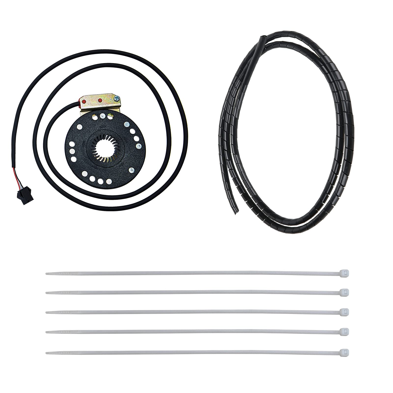 JauoPay 48V 1000W Electric Bicycle Conversion Kit 26" E-Bike Front Hub Motor Wheel 28mile/h (45km/h) High Speed Brushless Gearless Hub Motor Kit