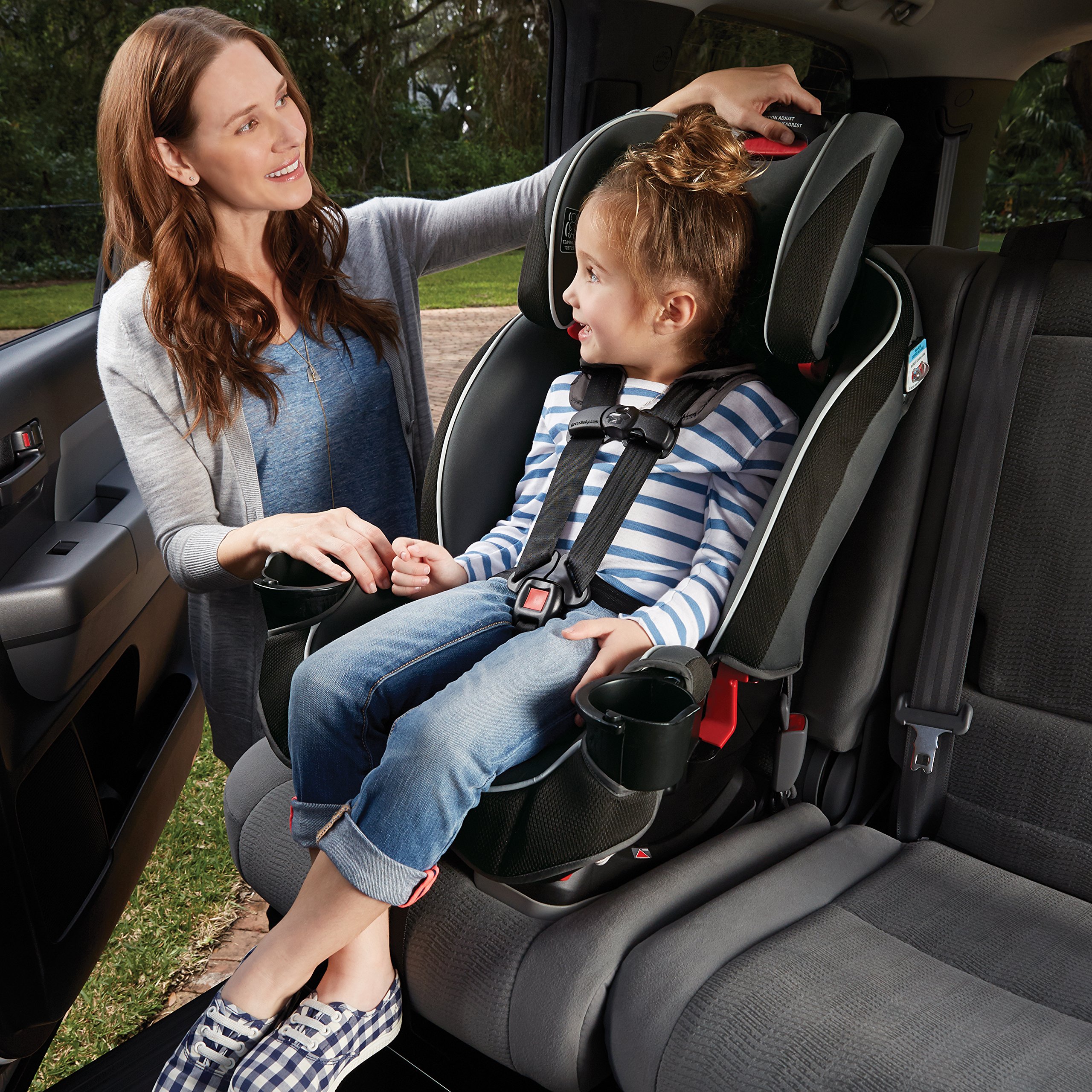 Graco SlimFit All-in-One Convertible Car Seat, Annabelle