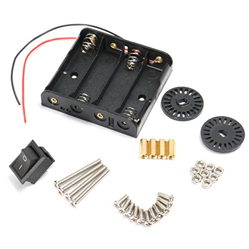 Heavensense DIY L298N 2WD Ultrasonic Smart Tracking Moteur Robot Car Kit for Arduino