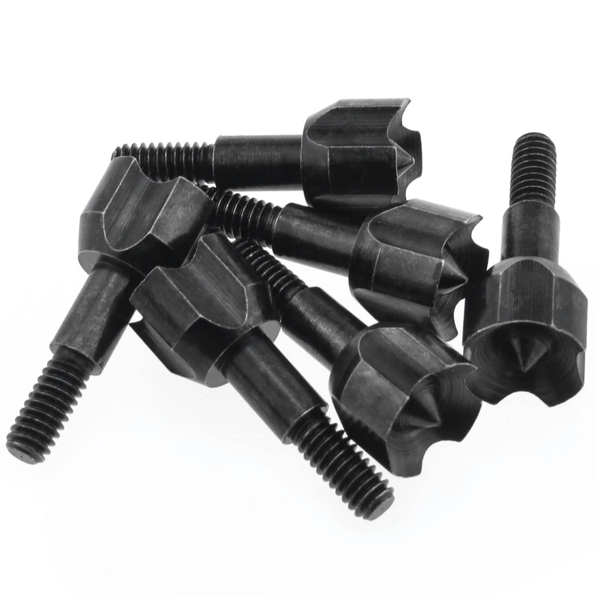 JJHXSM 6pcs 100 Grain Hammer Archery Hunting Head Arrow Point Tips for Compound Recurve Bow Crossbow