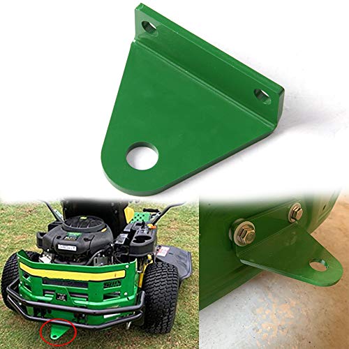 Hildirix 3-3/10" Green Mower Trailer Tow Hitch Fit for John Deere Ztrak Mower 800 & 900 Series