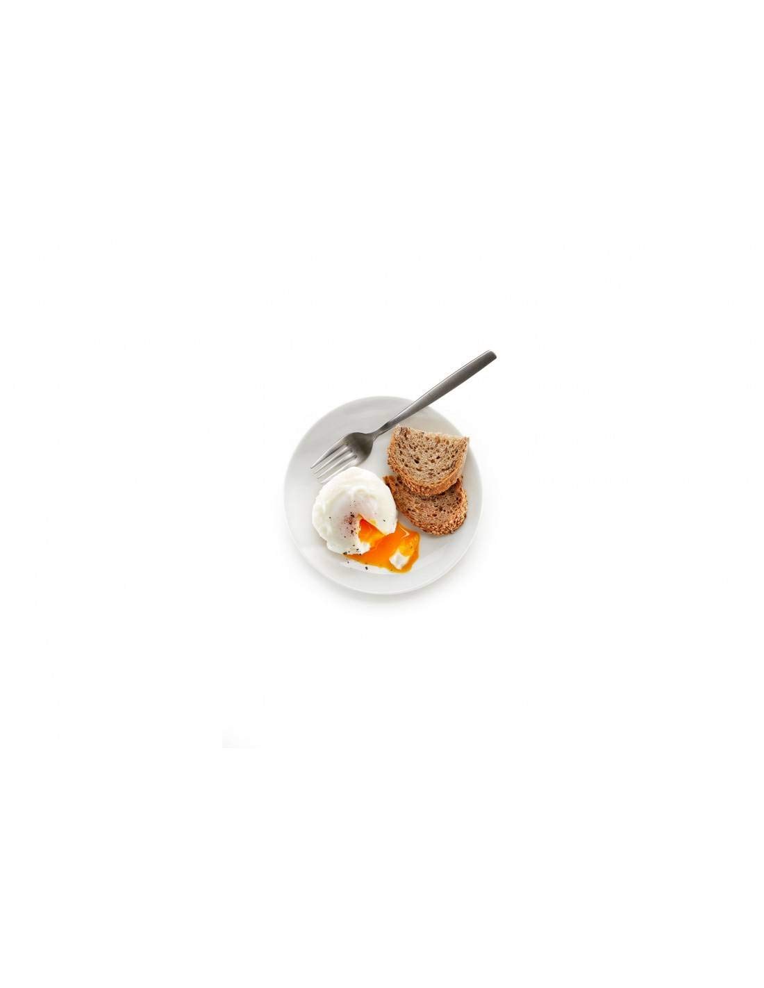 Lekue Poached Egg Maker/Poached Egg Cooker Set of 2, Orange