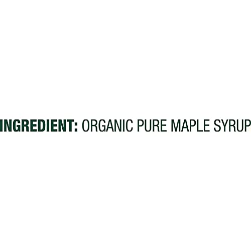 Maple Grove Farms Organic Pure Maple Syrup, Grade A Amber, 8.5 Ounce