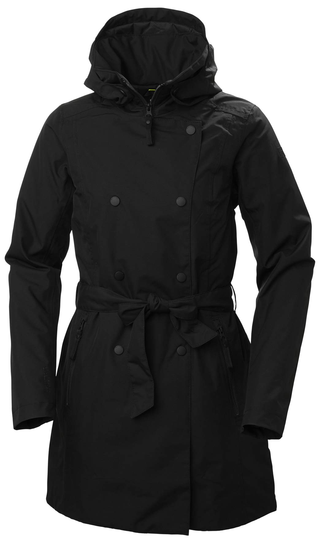 Helly Hansen Women's Welsey II Trench Insulated Waterproof Breathable Jacket, 990 Black, Small