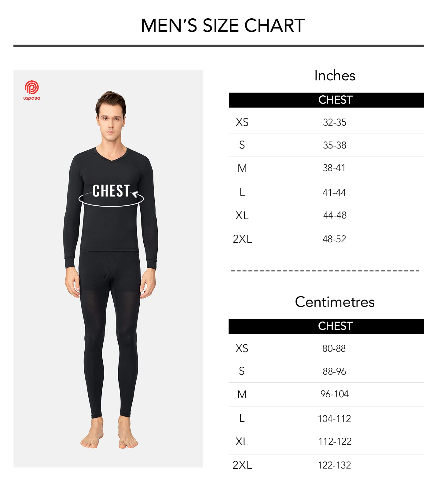 LAPASA Men 100% Merino Wool Shirt Base Layer Midweight Thermal Top Long Sleeve Hunting Undershirt Warm Soft Long John M67 Medium Top: True Blue
