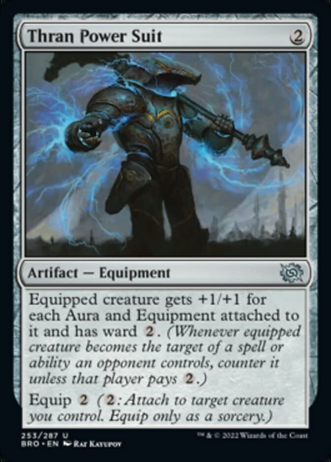 Magic: the Gathering - Thran Power Suit (253) - Foil - The Brothers' War