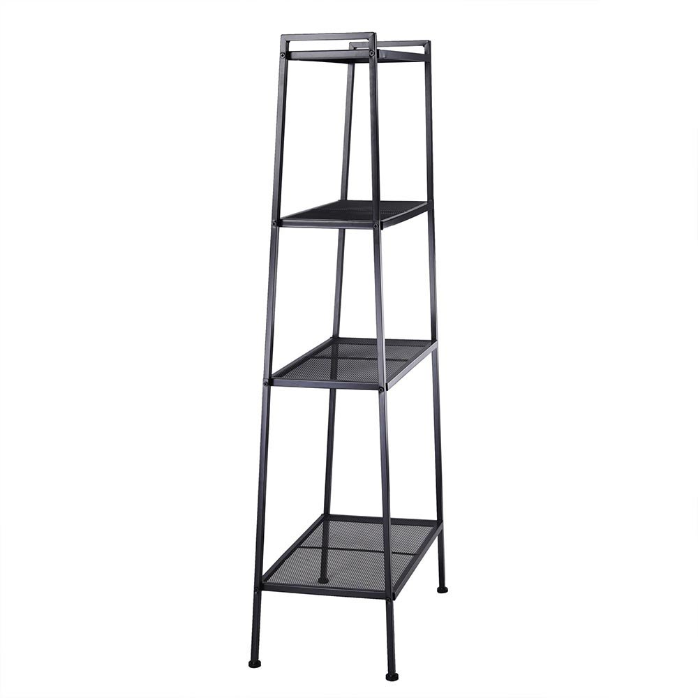 Goujxcy Book Ladder Shelf,4-Tier Ladder Shelf Bookcase Leaning Home Office Free Standing Wooden Frame Decor Bookshelf Storage Flower Shelf Display Shelf