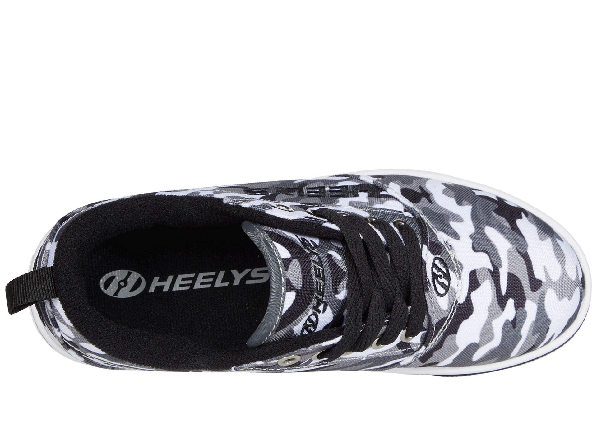 HEELYS Boy's Pro 20 Prints (Little Kid/Big Kid/Adult) Charcoal/Grey/Camo 2 Little Kid M