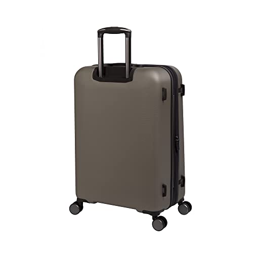 it luggage Quaint 31" Hardside Checked 8 Wheel Expandable Spinner, Cobblestone with Mulch Trim