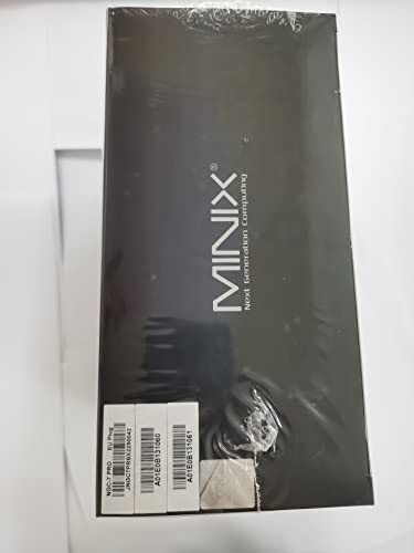MINIX NGC-7 Pro Mini PC i7-10510U,16GB/512GB M.2 NVMe SSD Windows 11 Pro Mini Computer, Triple 4K @ 60Hz Display/HDMI 2.0/ USB-C/DP/2xGigabit Ethernet/4USB 3.1. Support 4G LTE, Auto Power On.