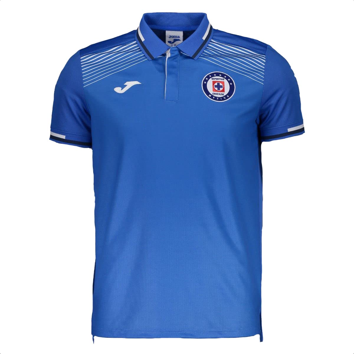Joma Men's Cruz Azul Short-Sleeve Polo Shirts (Medium)