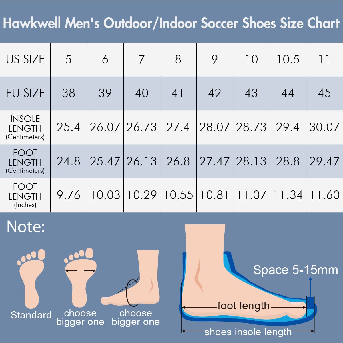 Hawkwell Men's Turf Soccer Shoes Outdoor/Indoor Comfortable Soccer Cleats, Black Lime PU, 7 M US
