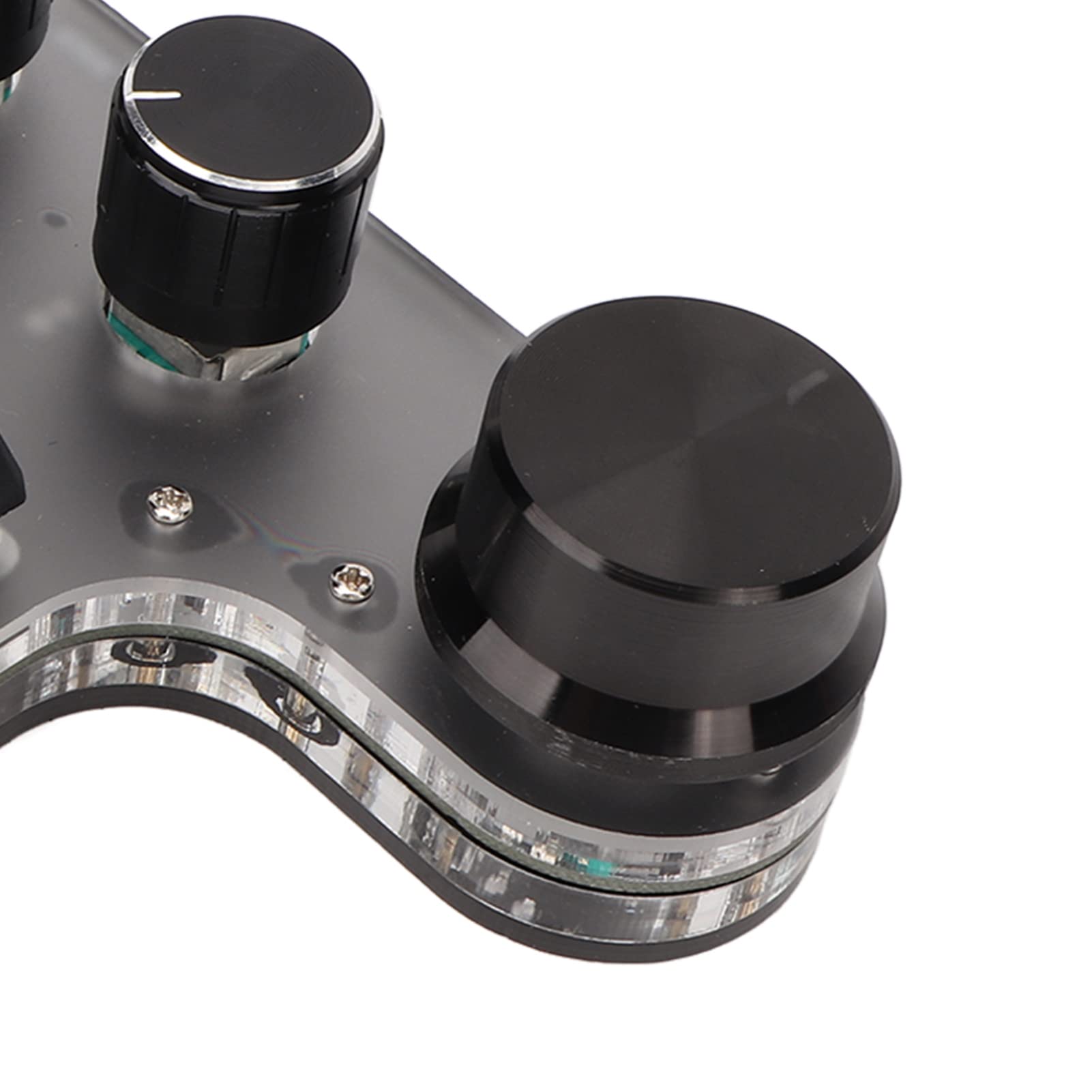 Mini Macro Mechanical Gaming Keyboard, 9 Keys 3 Knobs One Handed USB PC Keypad, Programmable Shortcut Custom Function, Dual Mode Connection, Gaming Keyboard!
