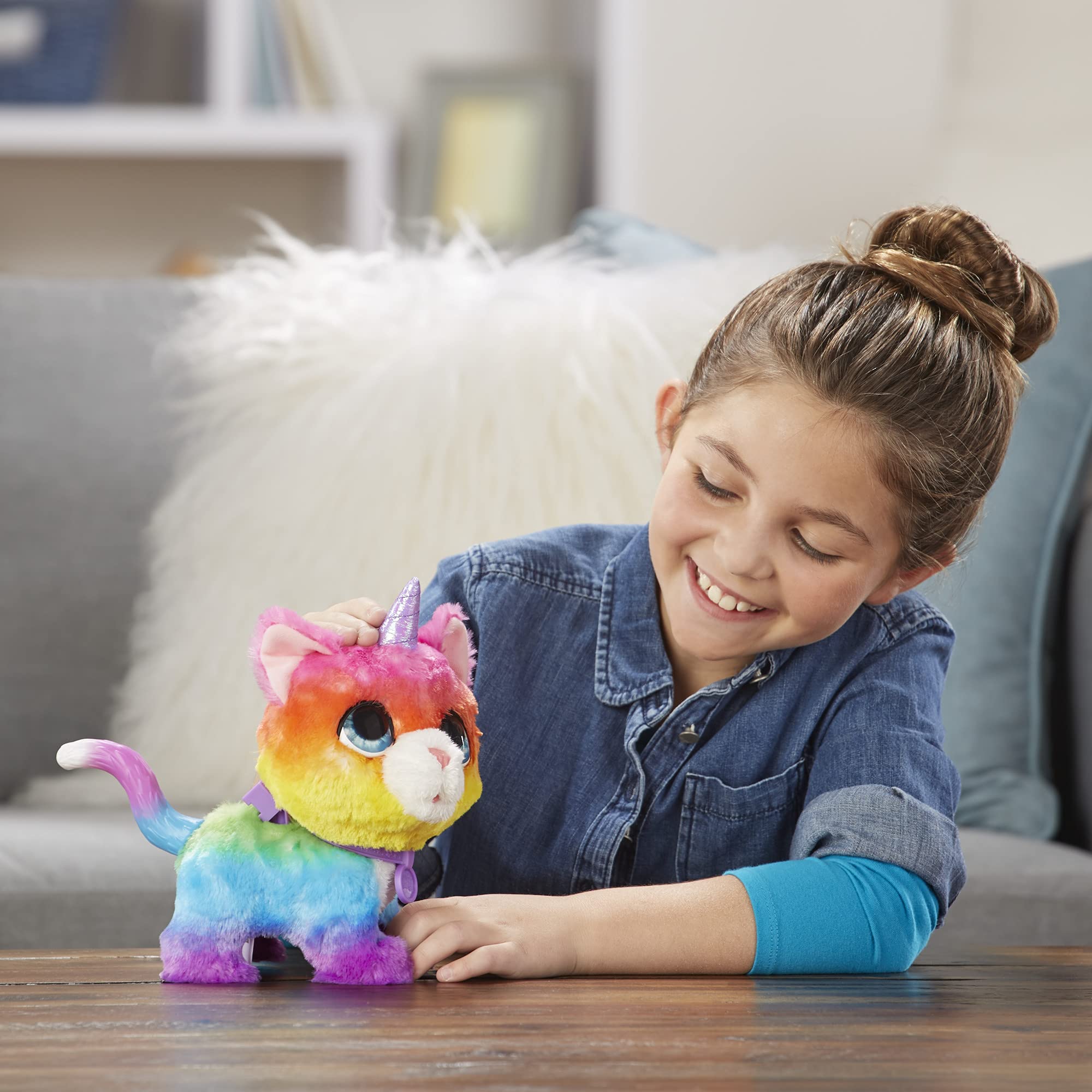 FurReal friends FRR WALKALOTS Big Wags Unicorn CAT