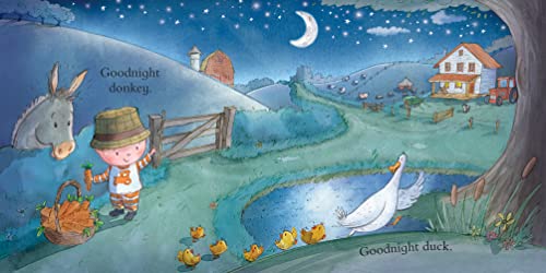 Goodnight Tractor: A Bedtime Baby Sleep Book for Fans of Farming and the Construction Site! (Goodnight Series)