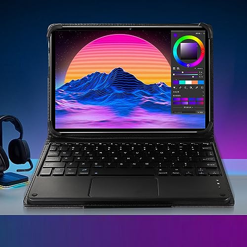 HEEPDD FHD Tablet Support Fast Charging 8 Core CPU 4G Network 8GB RAM 256GB ROM 10.1 Inch Tablet 100-240V Dual Camera for Reading (US Plug)