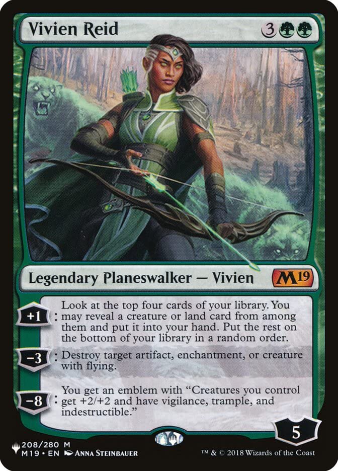 Magic: the Gathering - Vivien Reid - The List