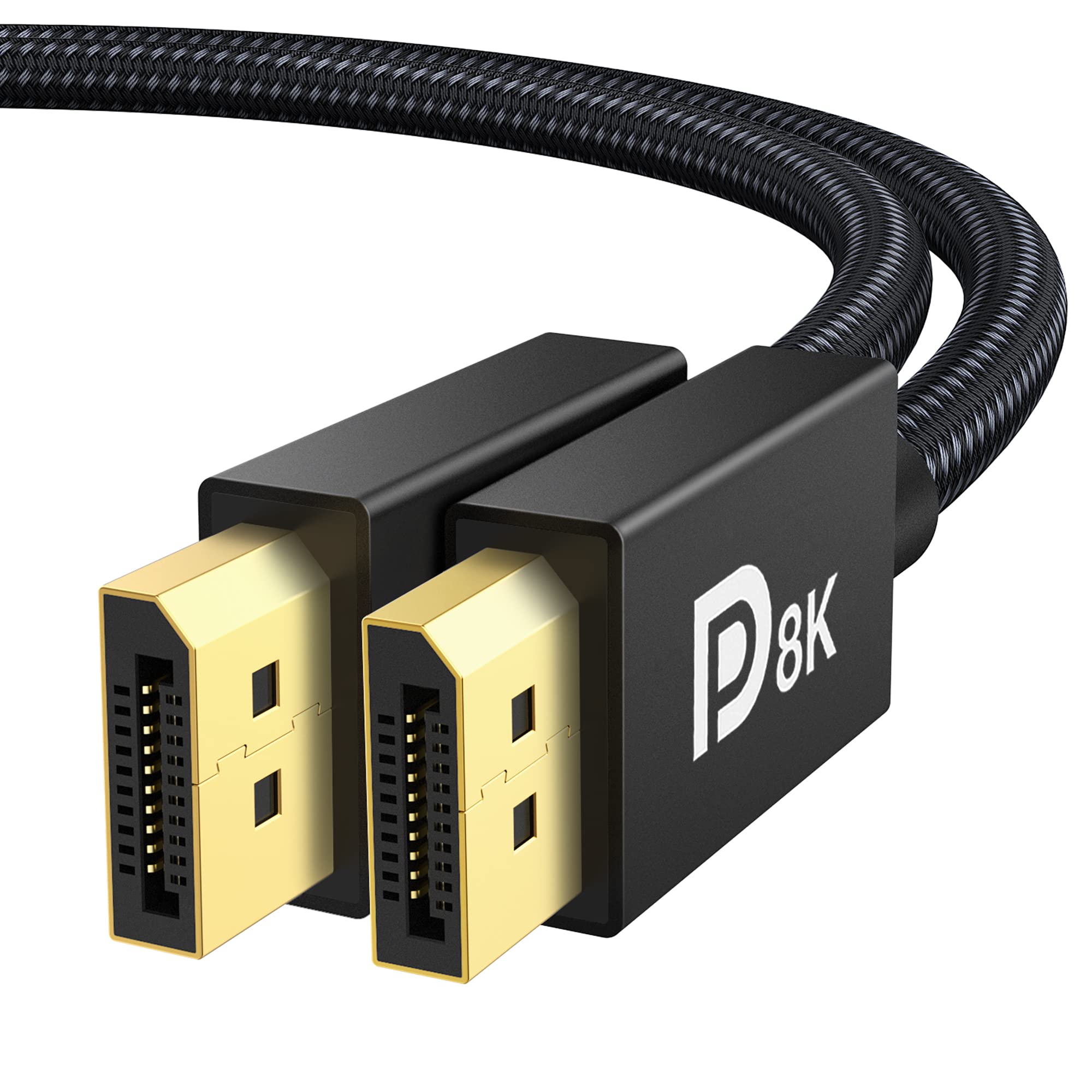 IVANKY 8K Displayport Cable, and Uni-Directional 4k@30Hz DisplayPort to HDMI Cable