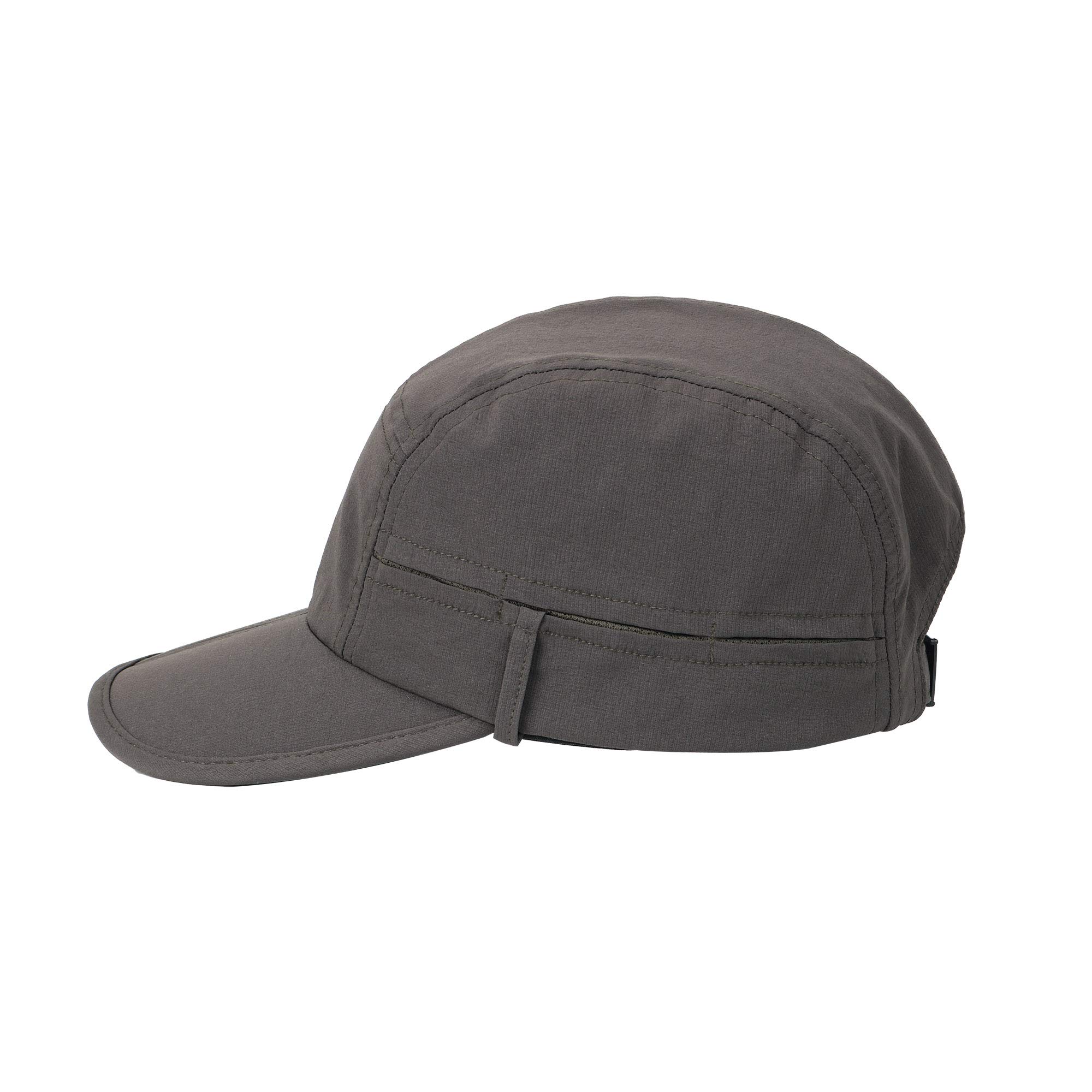 HOSSMOINS UPF 50+ Outdoor Hat Foldable Sports Cap, One Size Fits All Baseball Cap for Men & Women (Amy Green)
