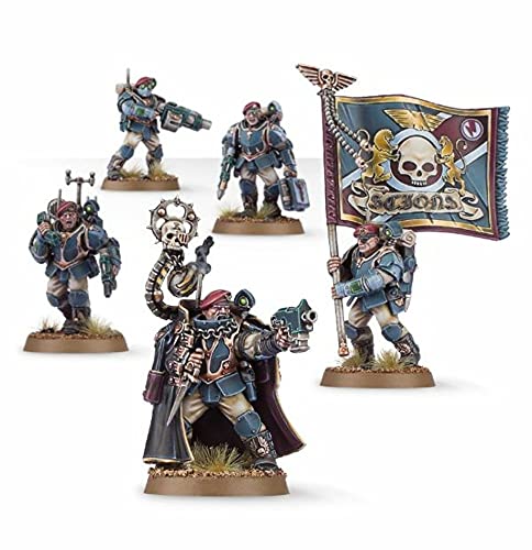Games Workshop Warhammer 40,000 Start Collecting! Militarum Tempestus Miniatures
