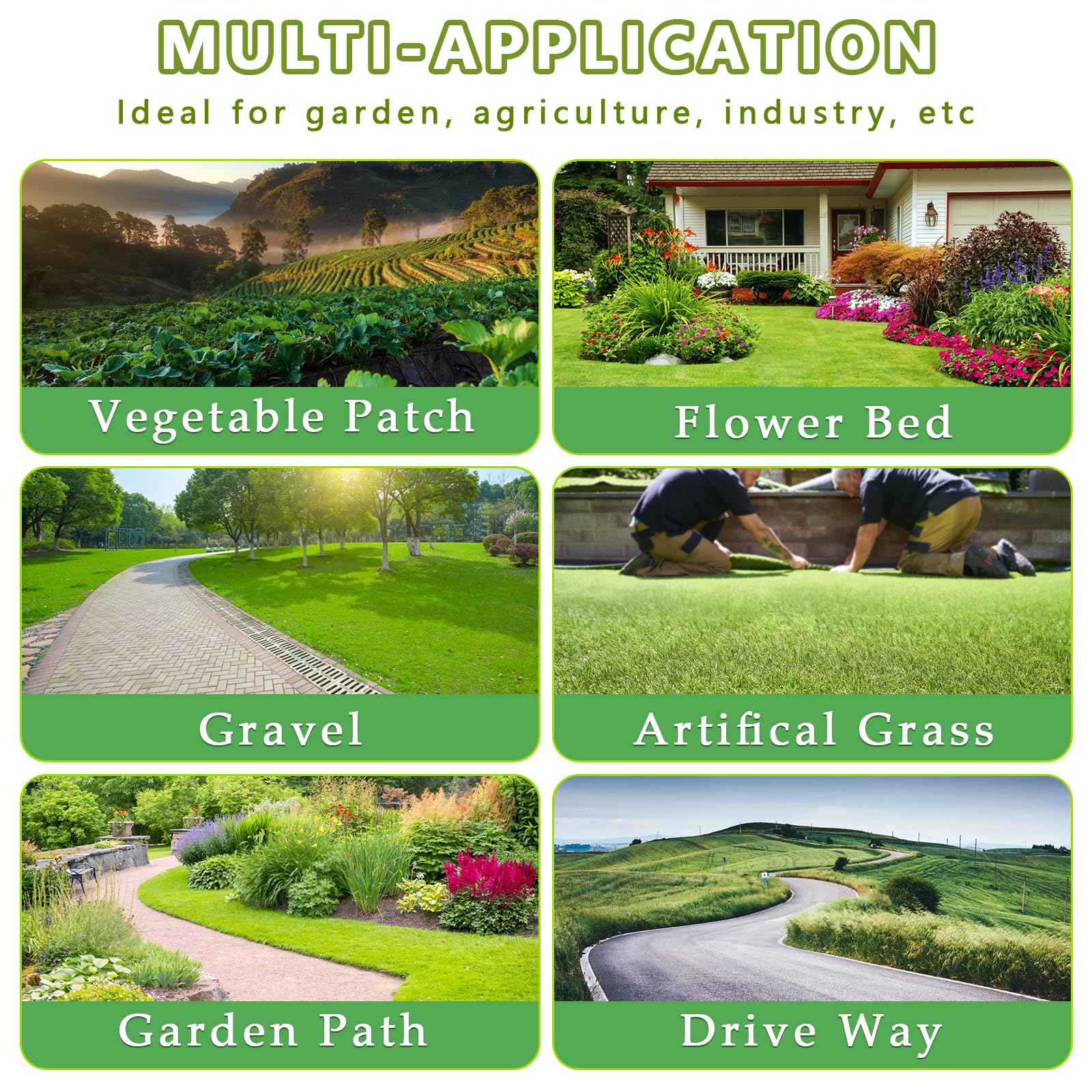 MLZPU 1.4ftx50ft Weed Barrier Landscape Fabric Heavy Duty, Weed Gardening Ground Cover Mat, Weed Control Garden Cloth,Woven Geotextile Fabric for Underlayment,Commercial Driveway Fabric Black