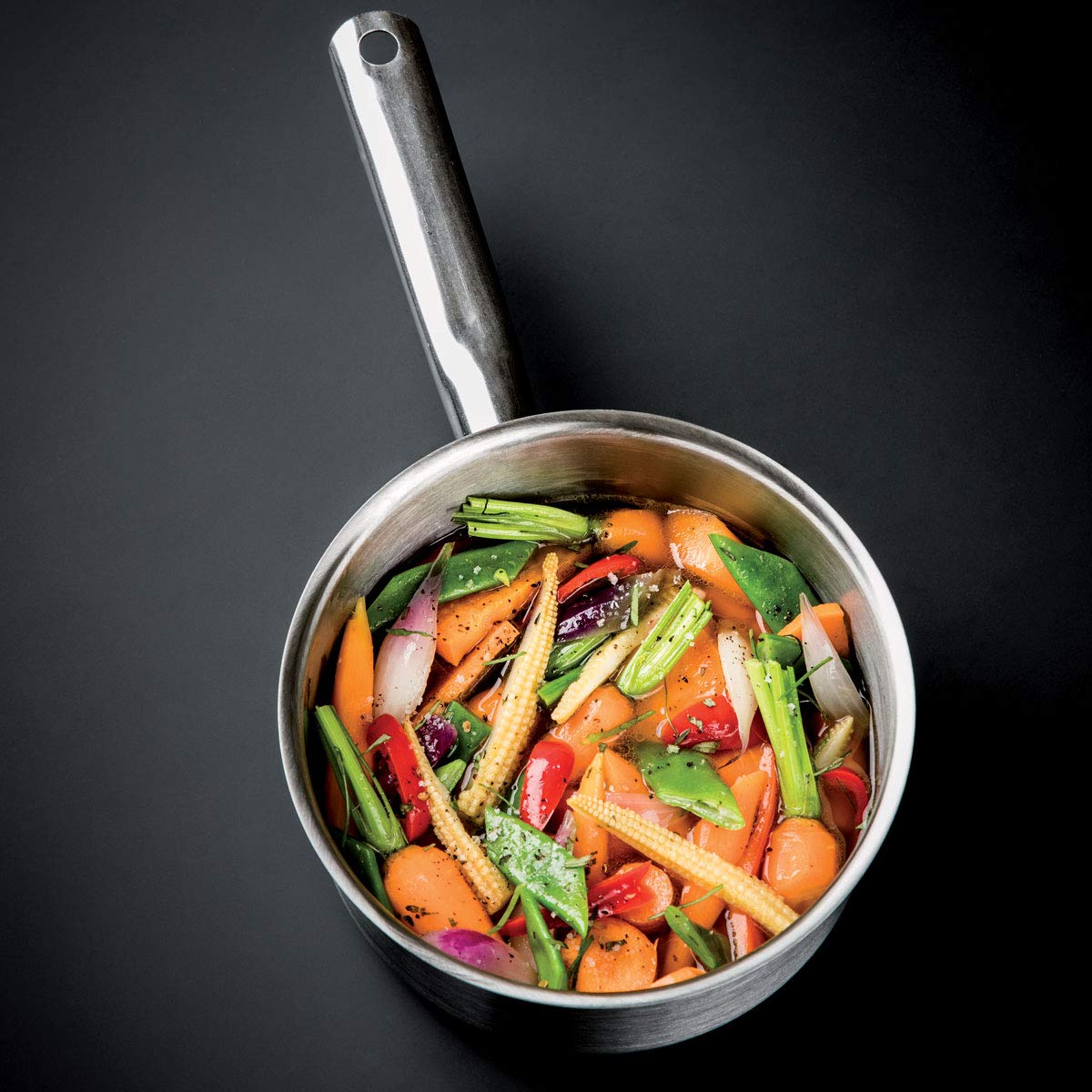 Matfer Bourgeat Excellence Sauce Pan without Lid, 7 7/8-Inch, Gray