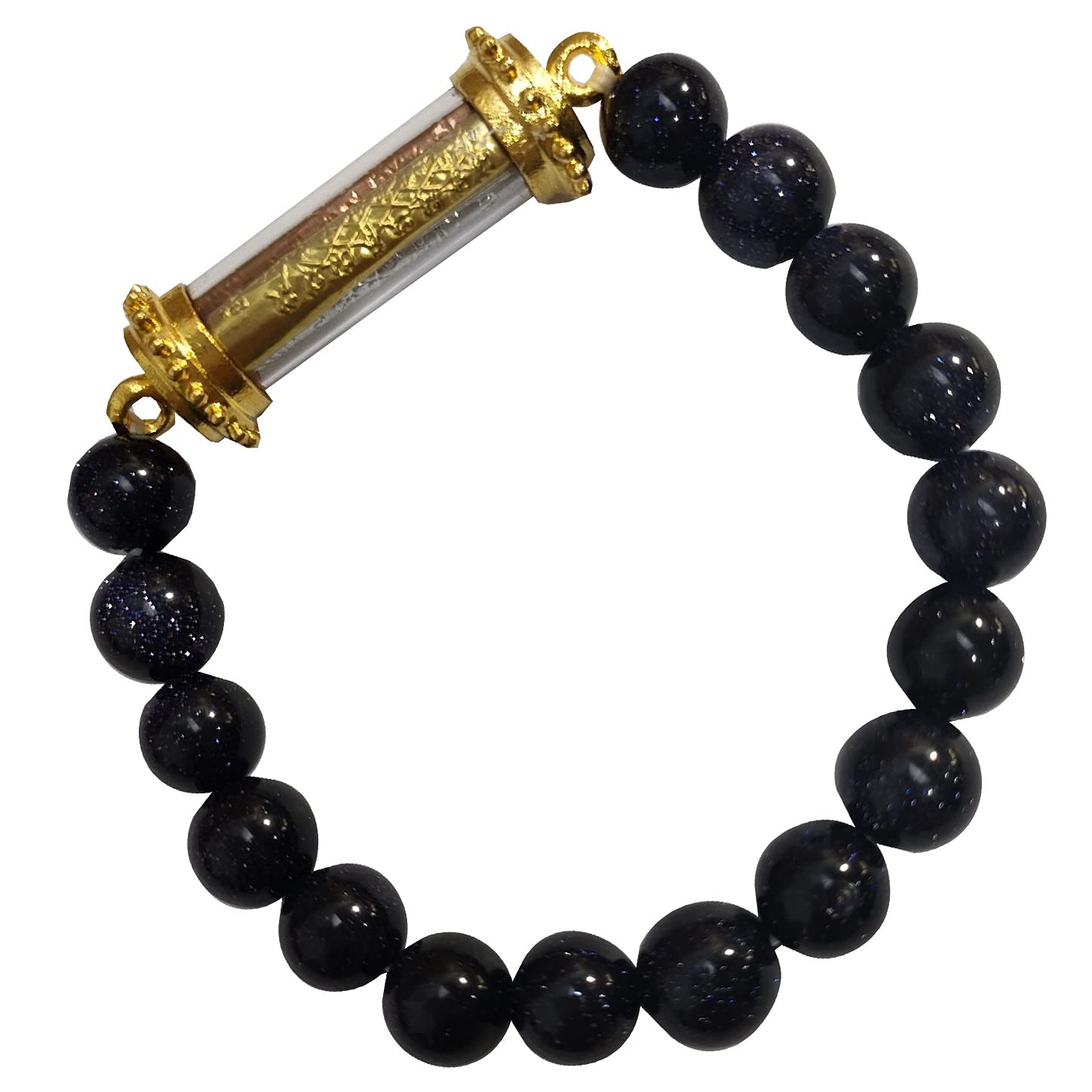 Heavens Tvcz Buddha Bracelet With Green Healing Stones For Protection, Strength And Grounding. Real Crystal Beads.