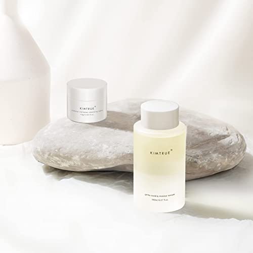 Kimtrue Gentle Eye and Lip Makeup Remover, Double Action of Water and Oil to Clean Quickly for Sensitive and all Skin type- 150ml/5 Fl OZ