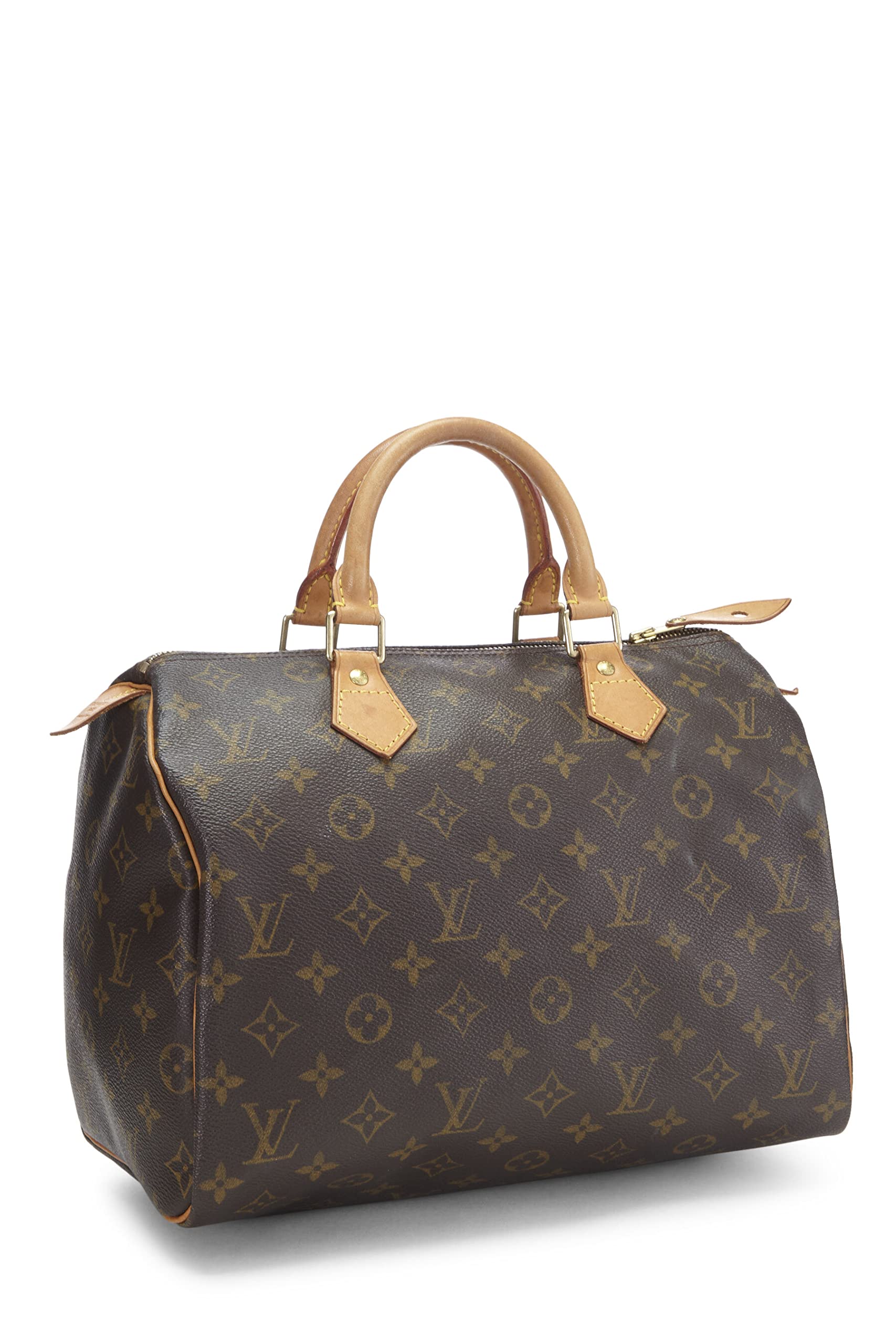 Louis Vuitton, Pre-Loved Monogram Canvas Speedy 30, Brown