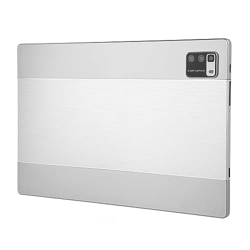 HEEPDD Tablet PC, 1920x1200 6GB 128GB Childrens Tablet Silver Gray 100β240V for Entertainment (US Plug)