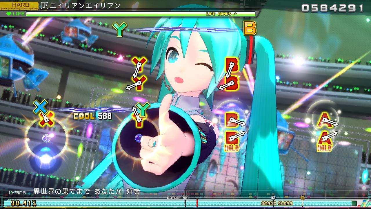 Hatsune Miku Project DIVA MEGA39's(Mega Mix) β Switch Japan Version