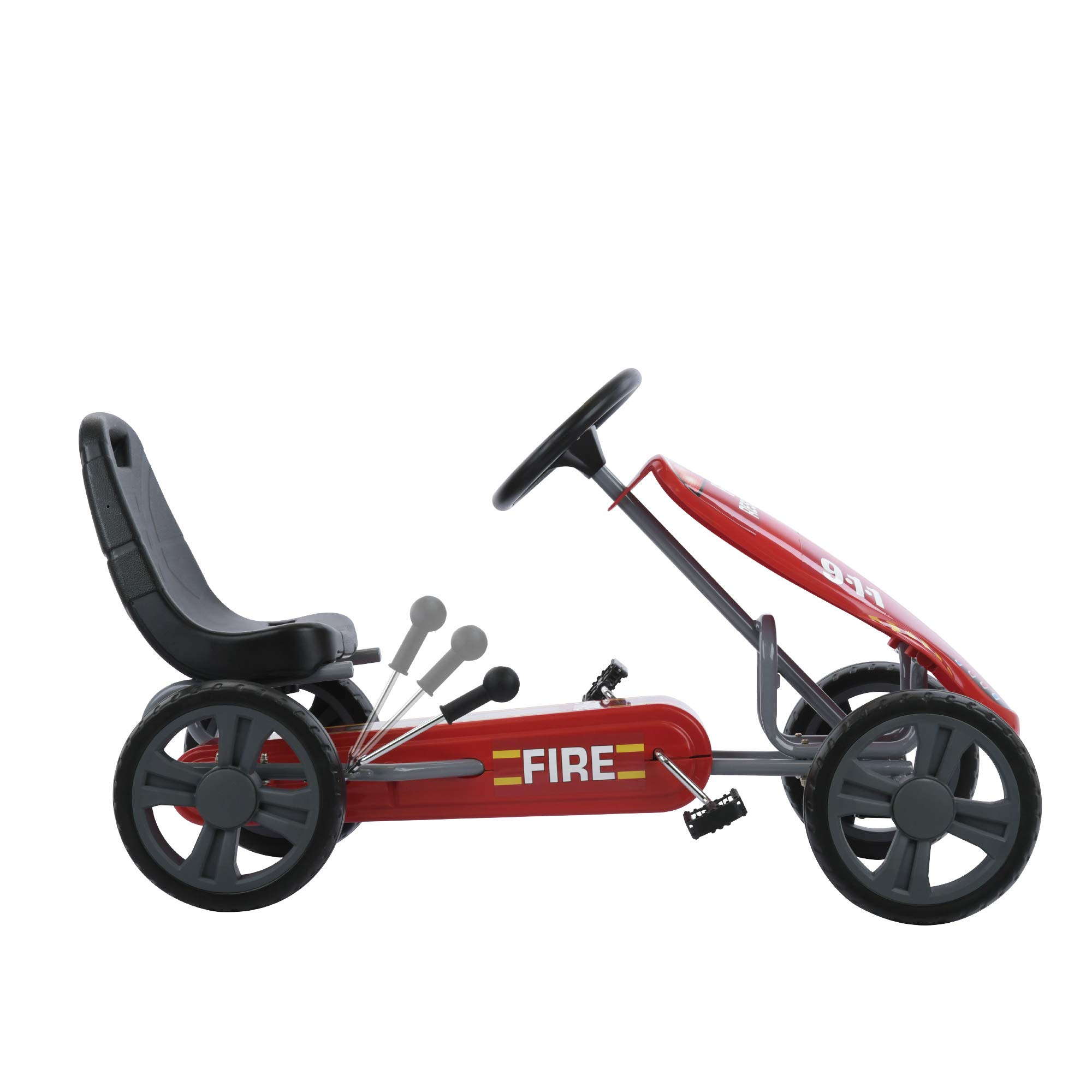 Hauck Fire Rescue Pedal Go Kart