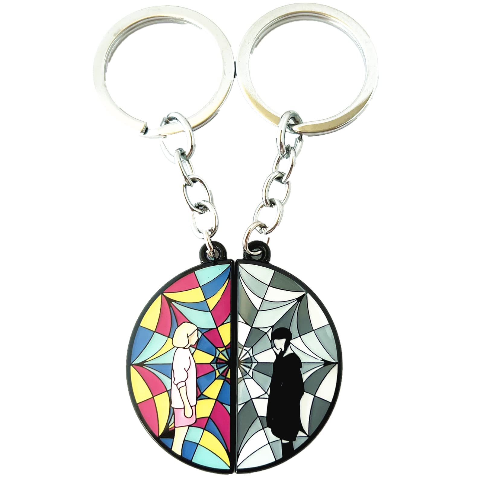 Keychain Metal Cartoon Horror Keychain for Women