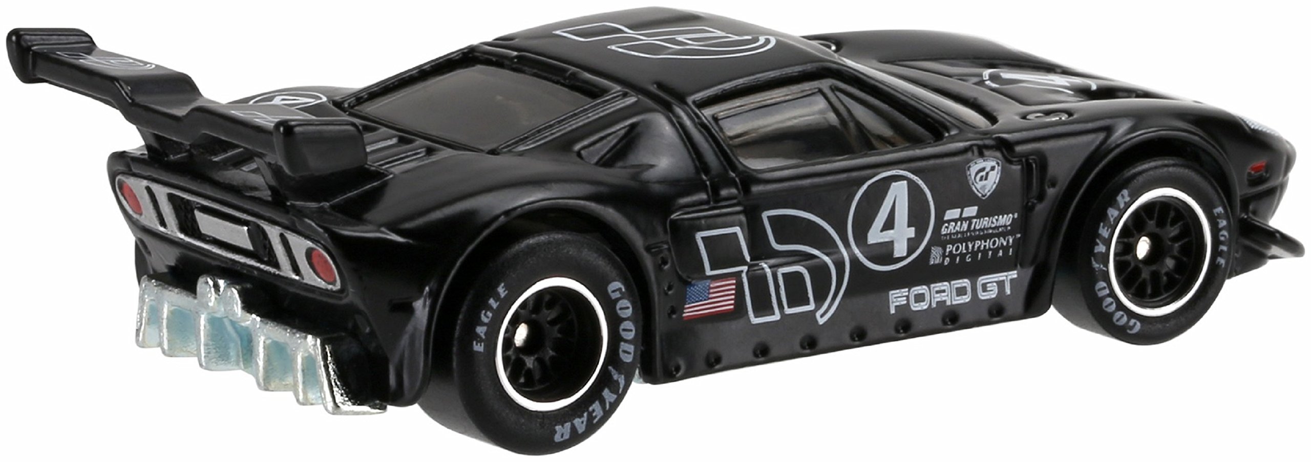 Hot Wheels Retro Entertainment Gran Turismo Ford GT (Black) Die-Cast Vehicle 1/5