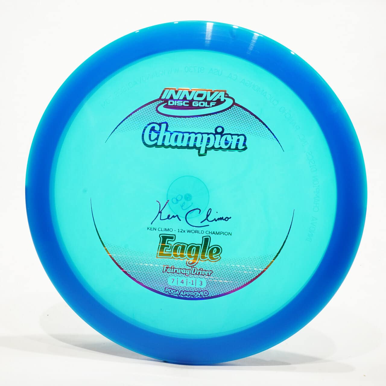 Innova Eagle (Champion) Fairway Driver Golf Disc, Pick Weight/Color [Stamp & Exact Color May Vary] Yellow 173-175 Grams