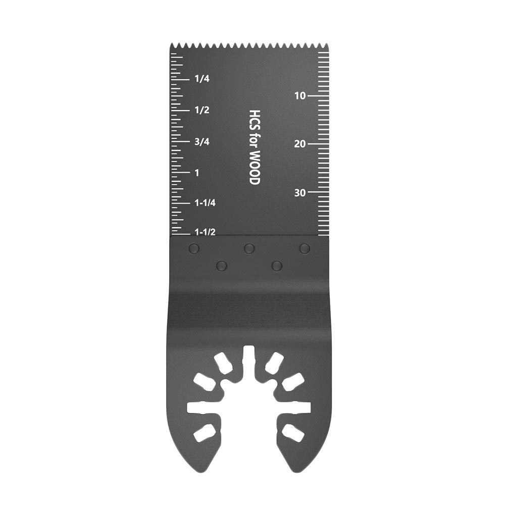 HOTBEST 108 Pcs Wood/Metal Oscillating Multi Tool Saw Blades Accessories Kit Quick Release Multitool Kits Fits for Fein, Black&Decker Chicago Ryobi Milwaukee Craftsman