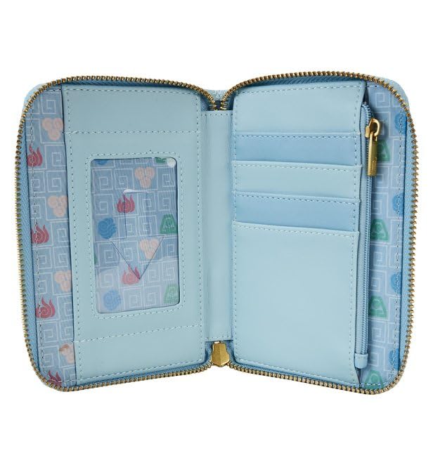 Loungefly Avatar The Last Airbender Aang Appa and Momo Zip Around Wallet