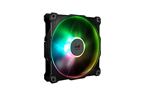 InWin Jupiter AJ140 Addressable RGB Triple Fan Kit 140mm High Performance Cooling Computer Case Fan Cooling with Control (AJ140-3PK)