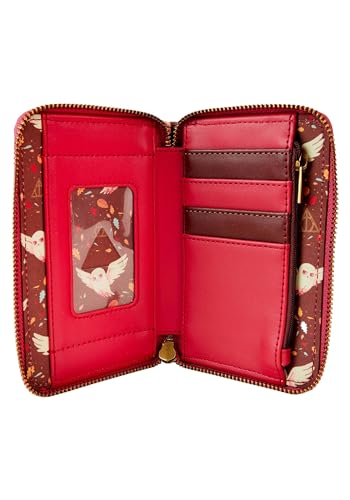 Loungefly Harry Potter Hogwarts Fall Zip Around Wallet | Harry Potter Wallets Standard