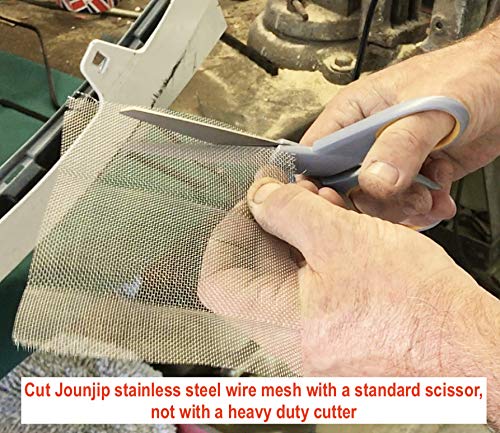JOUNJIP PolyPlaz Welding Rods + Wire Mesh - Includes a 40-Pack of Black PolyPlaz Flat Ribbon Welding Rods and a 2-Pack of Reinforcing Stainless Steel Mesh - For Use With Jounjip Plastic Welding Kit